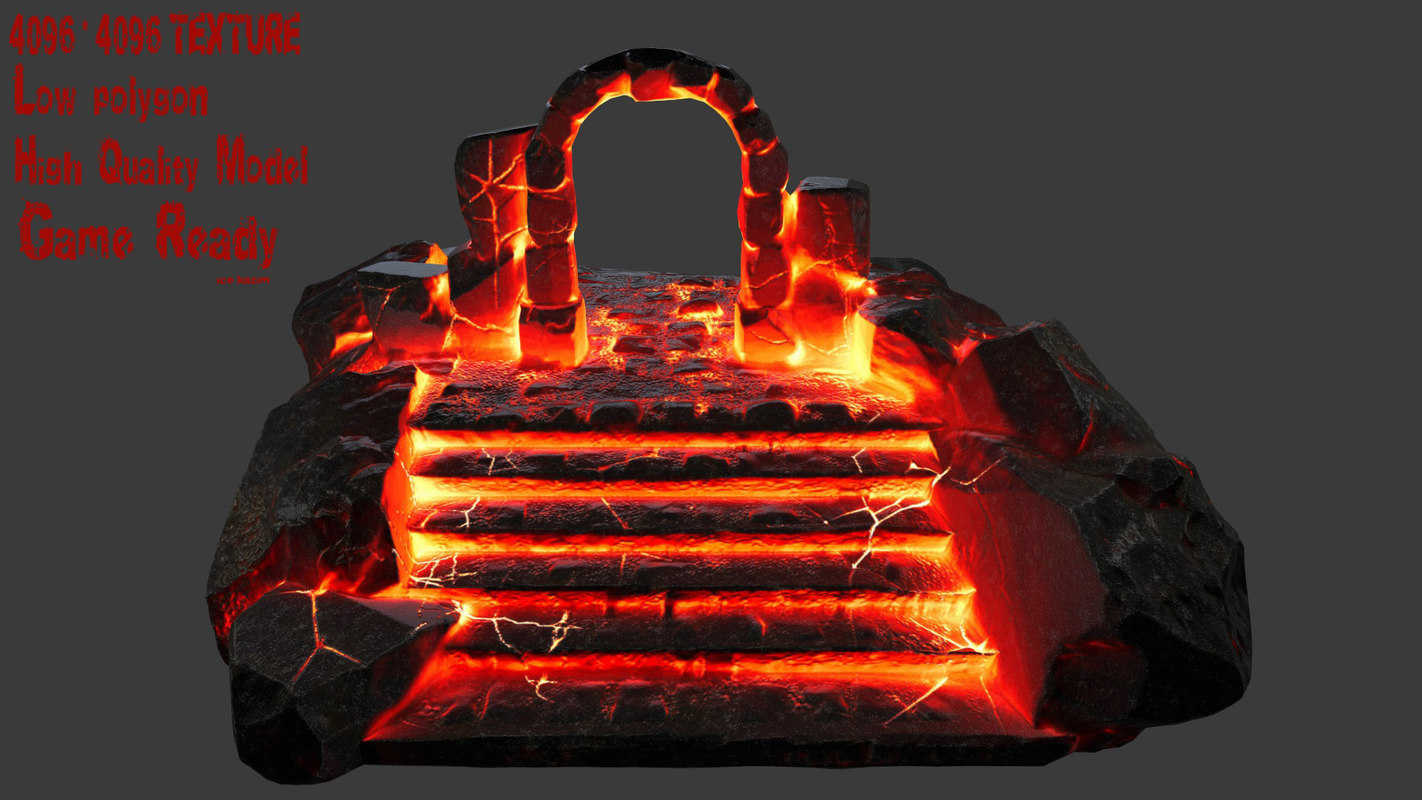Gate hell 3D model | 1147941 | TurboSquid