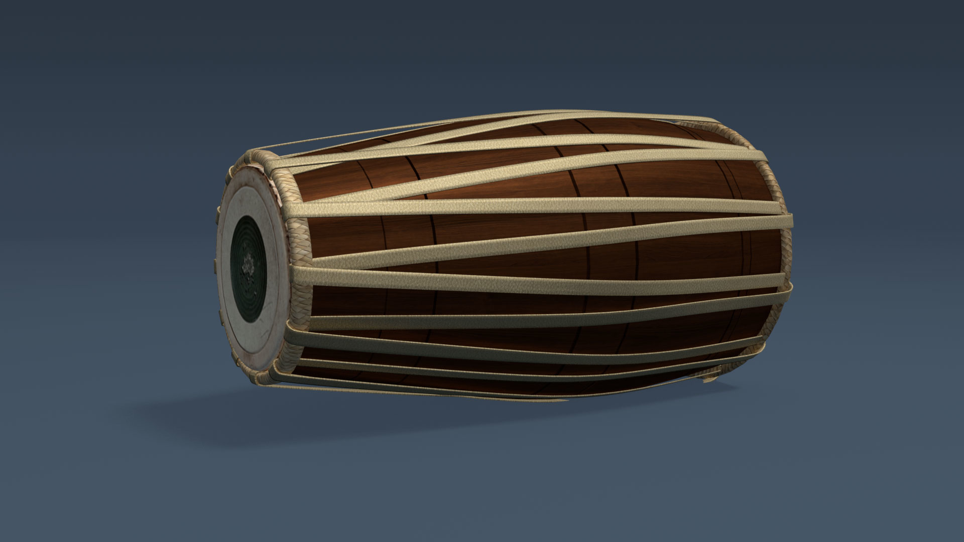 3D mrudang dholak indian model | 1148078 | TurboSquid