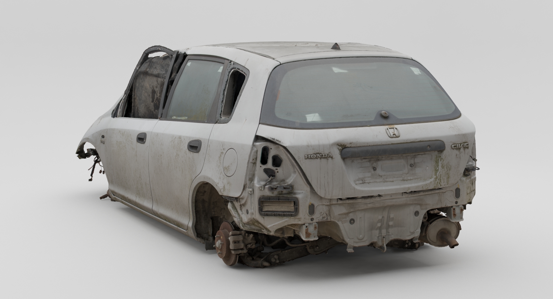 3D model raw scan honda car | 1148123 | TurboSquid