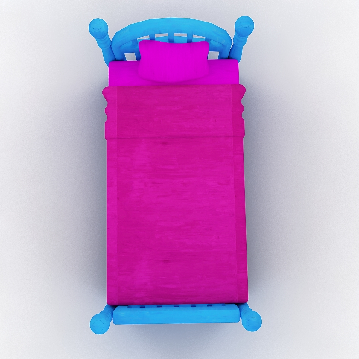 Cartoon bed 3D | 1148259 | TurboSquid