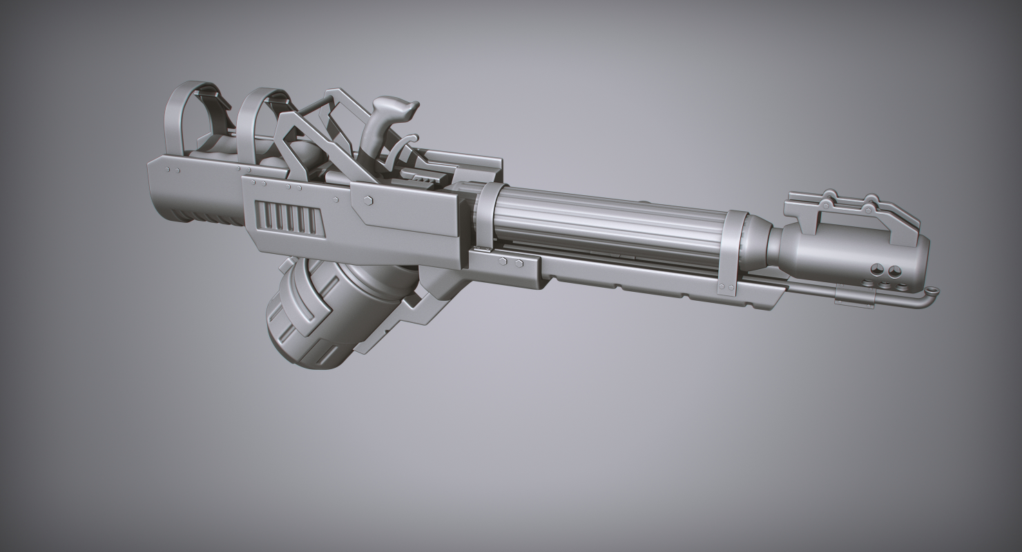3D concept flamethrower flame | 1148290 | TurboSquid