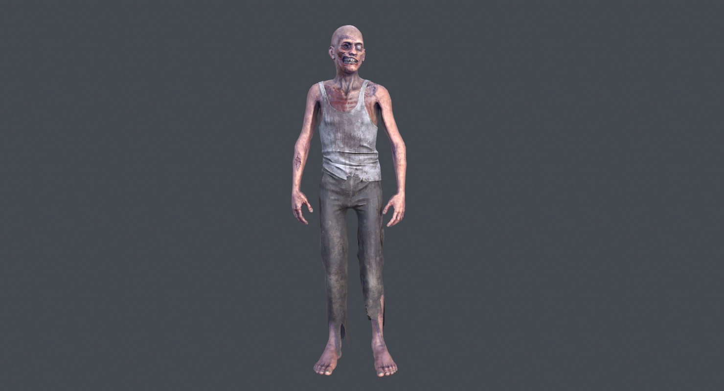 Ready zombie 3D | 1148334 | TurboSquid