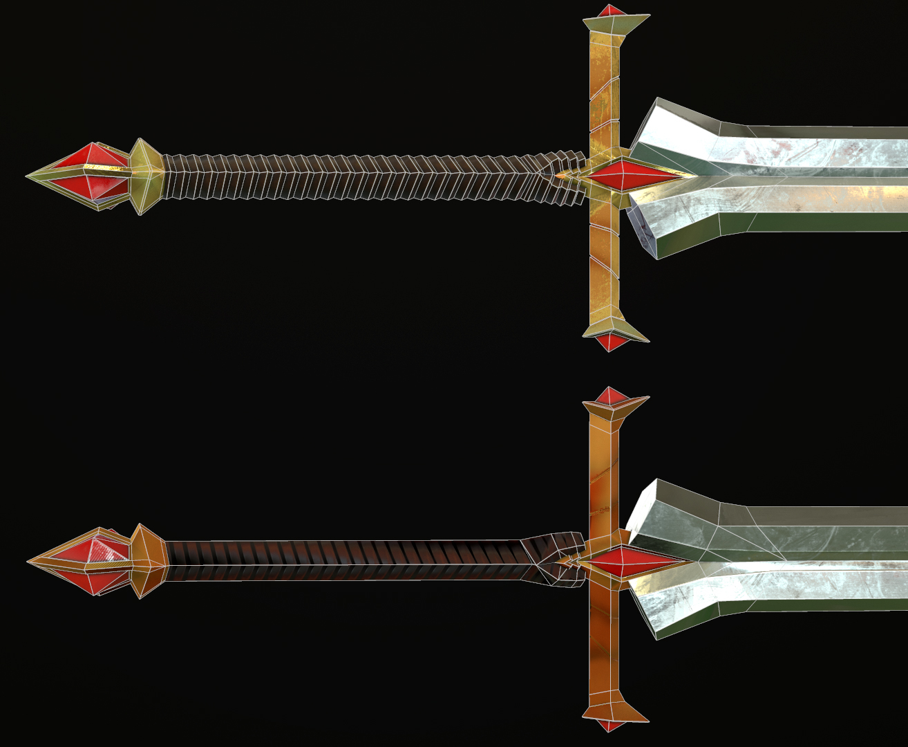 3D long sword model | 1148436 | TurboSquid