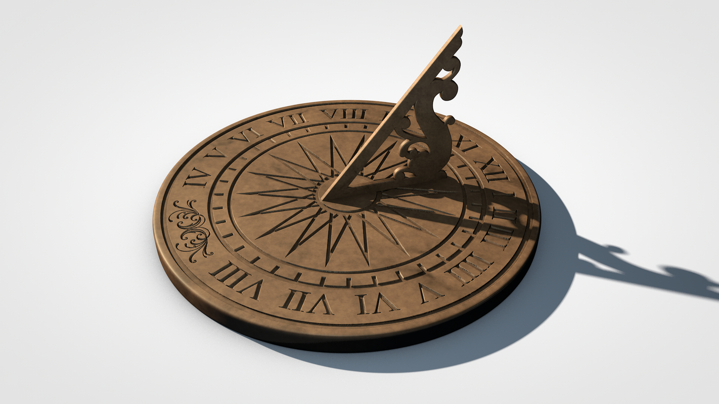 3D sundial sun model | 1148444 | TurboSquid