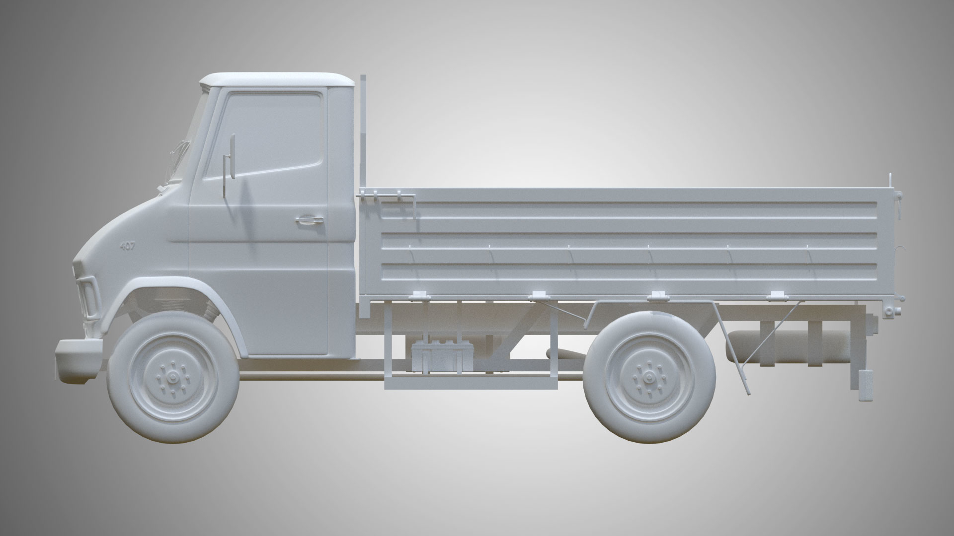 Truck tata 407 model | 1148643 | TurboSquid