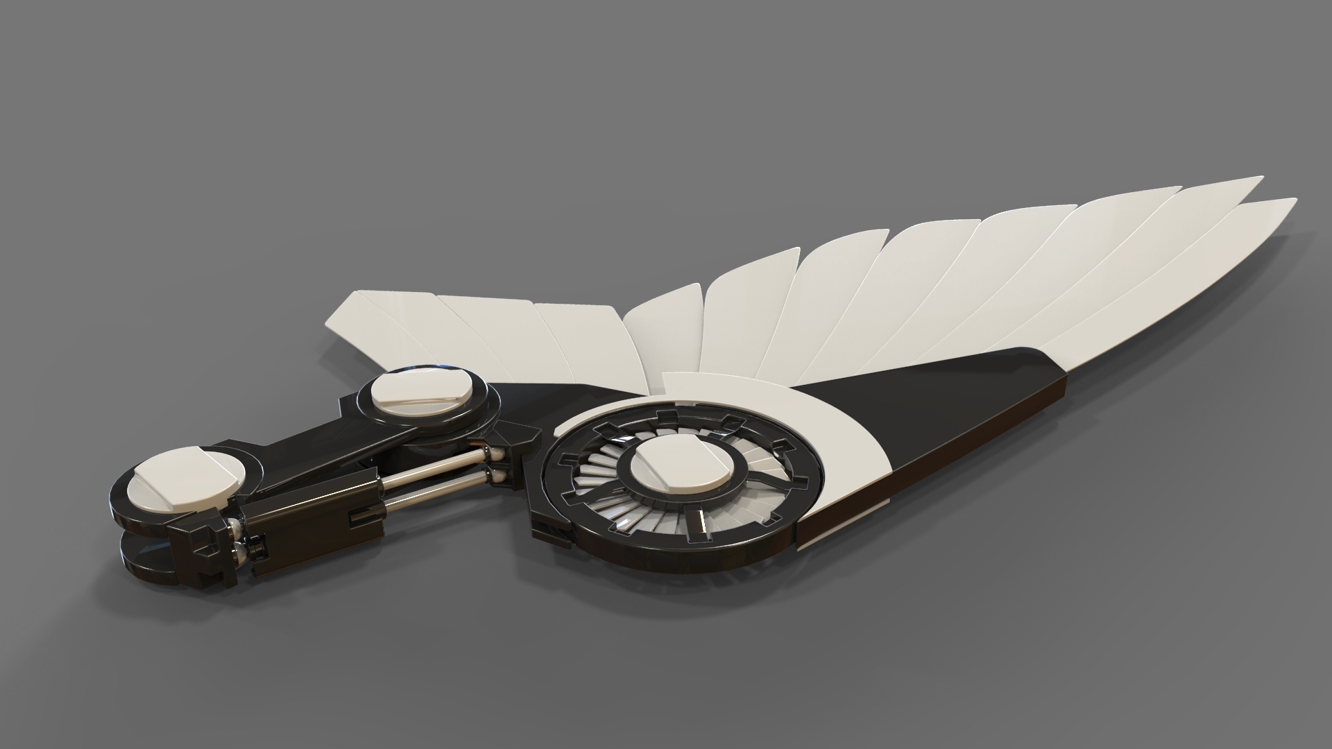 Robot wing 3D model | 1148736 | TurboSquid