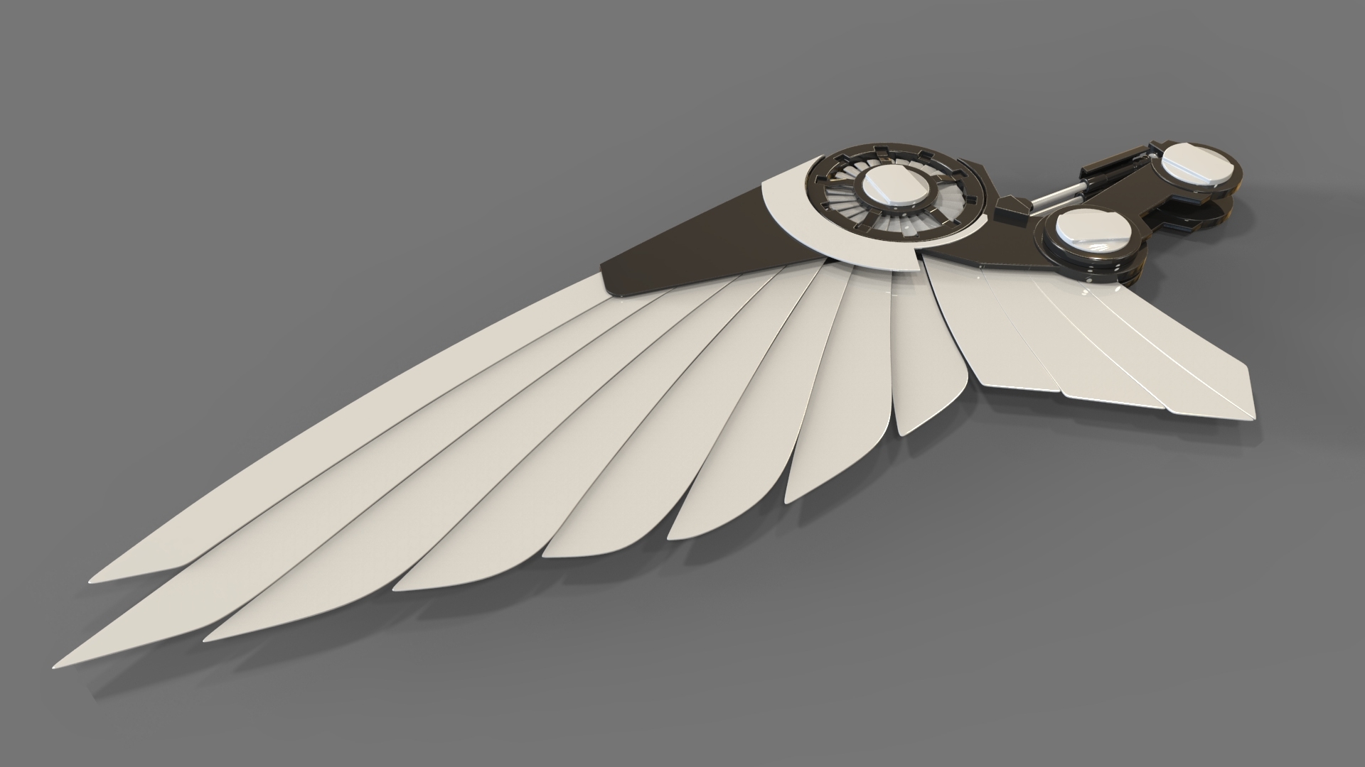 Robot wing 3D model | 1148736 | TurboSquid