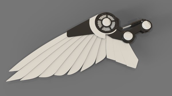 Robot wing 3D model | 1148736 | TurboSquid