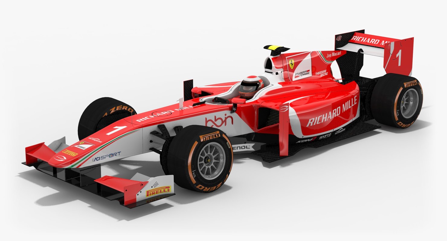 Prema racing formula 2 3D model | 1148803 | TurboSquid