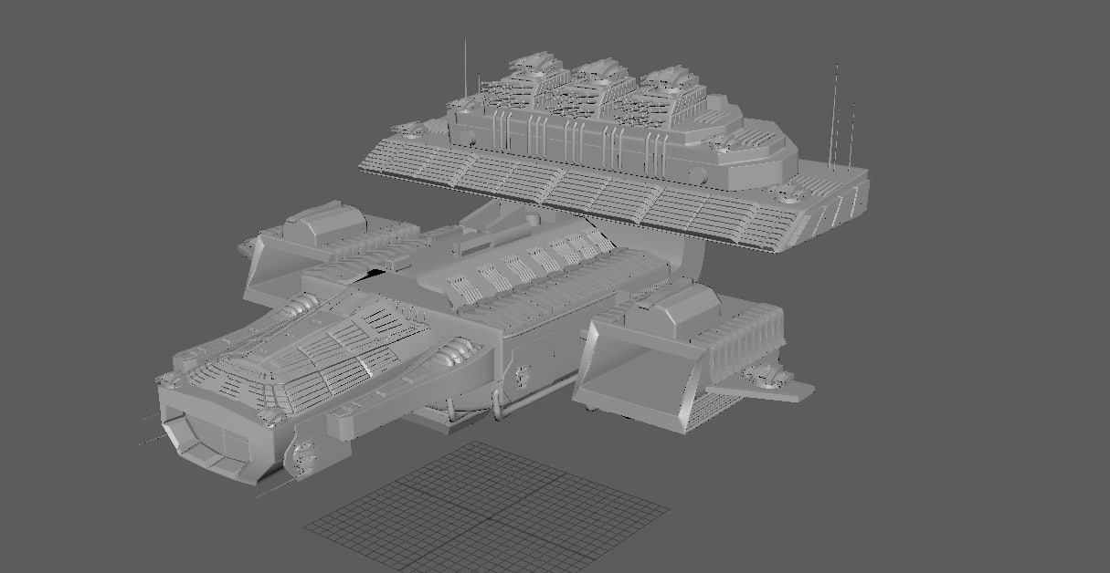 Spaceship 3D model | 1148840 | TurboSquid