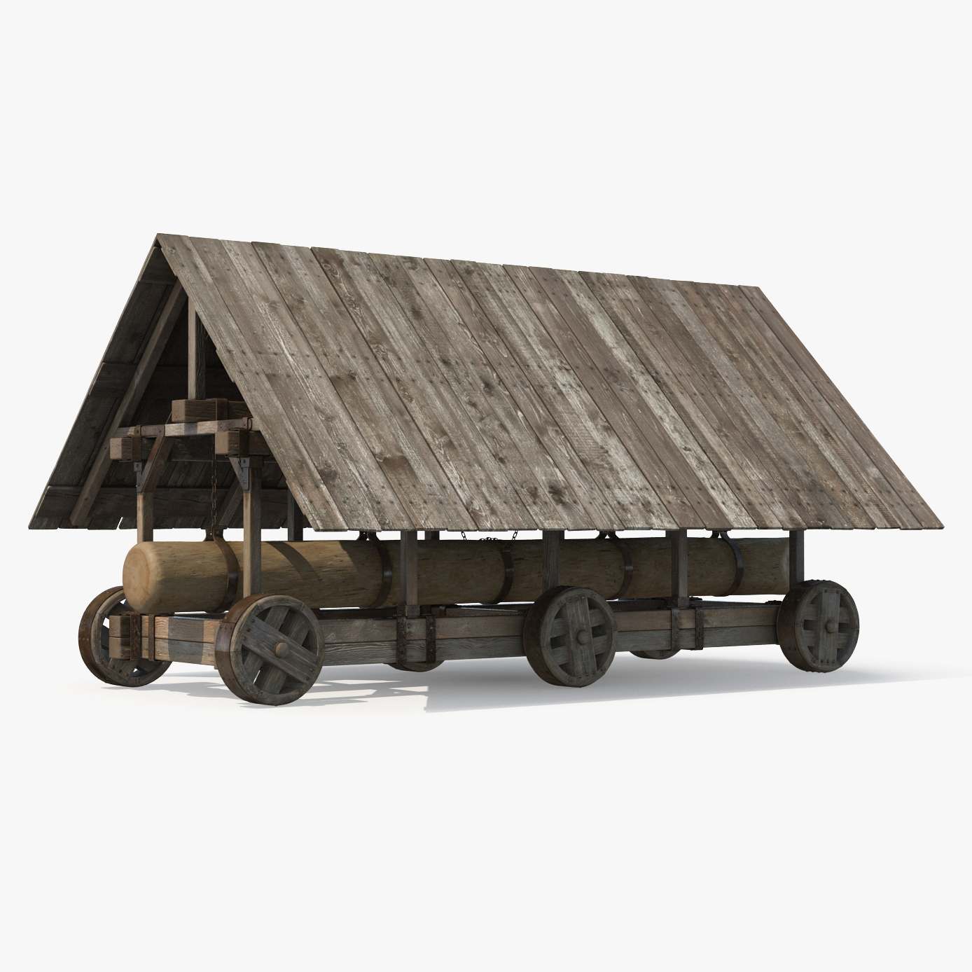 modelo 3d Ariete medieval - TurboSquid 1148954