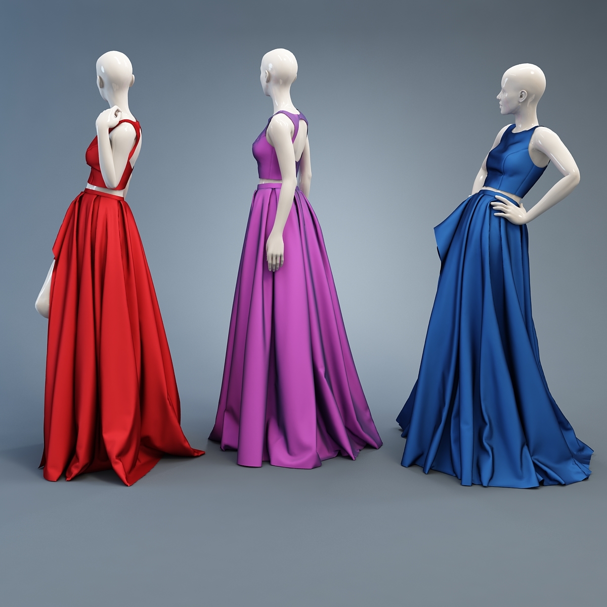 Mannequin dress 3D model | 1148979 | TurboSquid