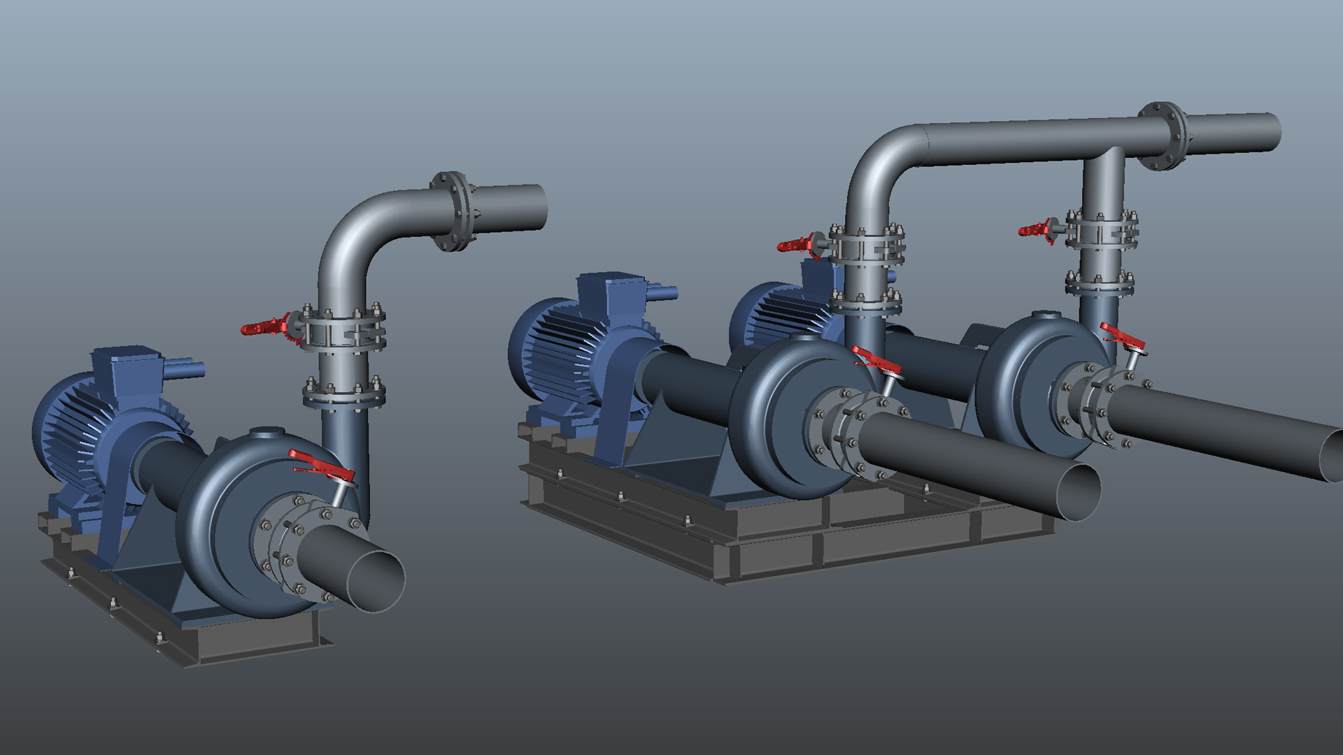 3D water pump - TurboSquid 1149383