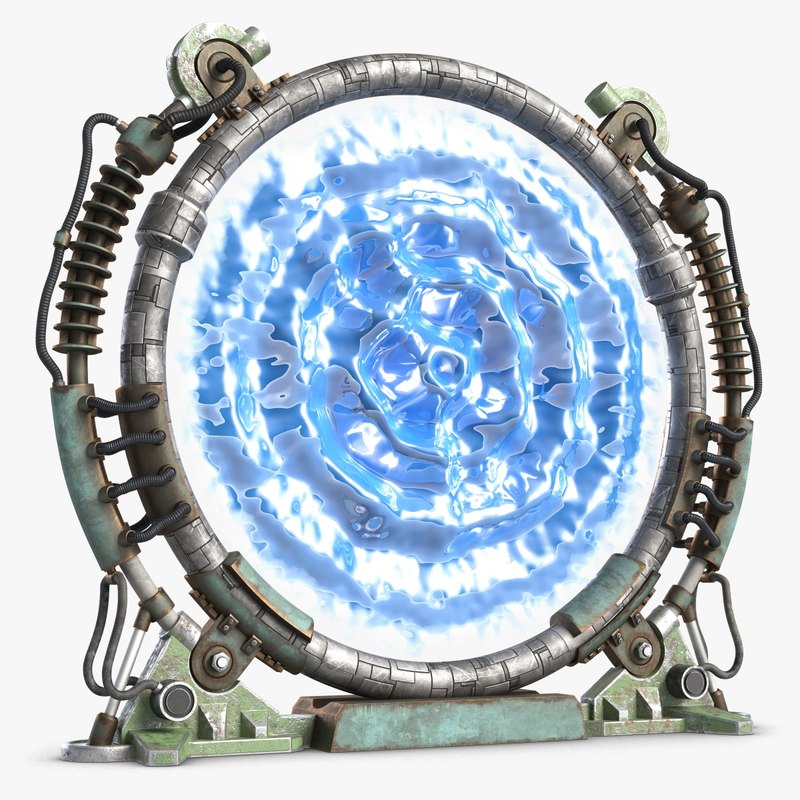 Portal gate 1 3D - TurboSquid 1149395