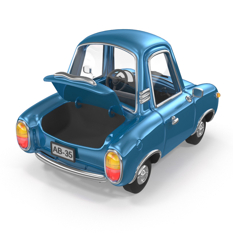 3D model cartoon car - TurboSquid 1149402
