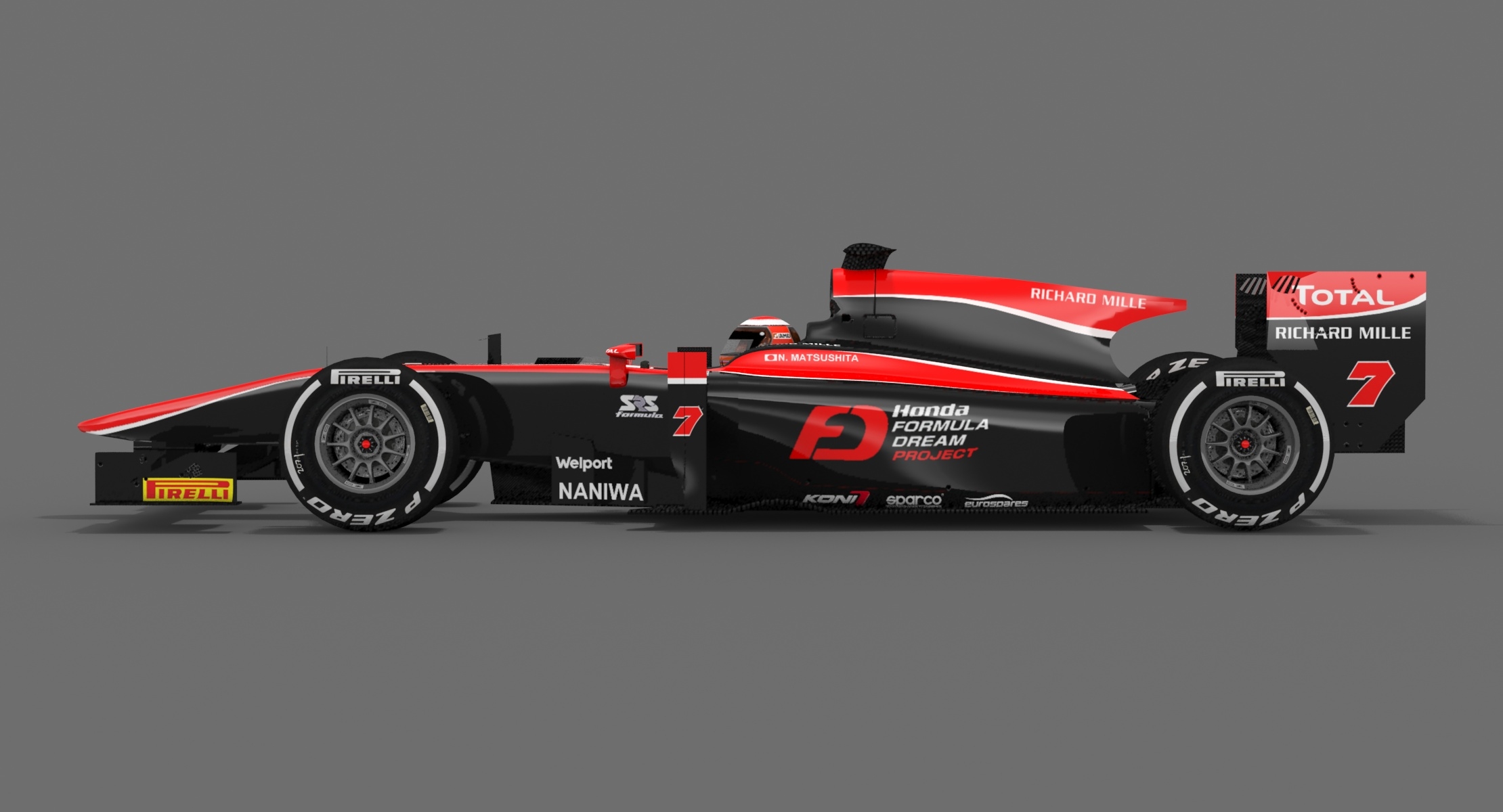 3D art grand prix formula - TurboSquid 1149635