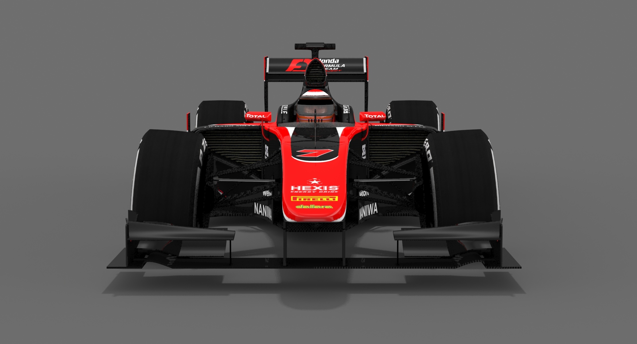 modèle 3D de Grand Prix ART Formule 2 Saison 2017 - TurboSquid 1149635