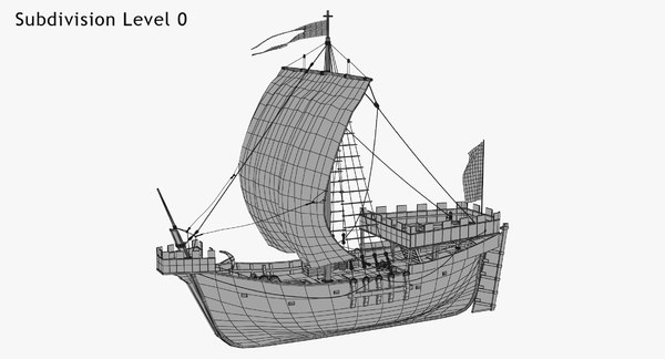 Medieval ship cog 3D - TurboSquid 1149651