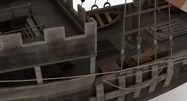 Medieval ship cog 3D - TurboSquid 1149651