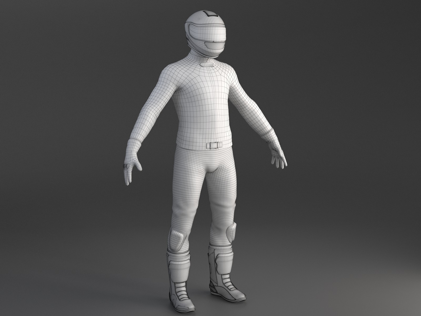 Biker motorcycle rider 3D model - TurboSquid 1149659