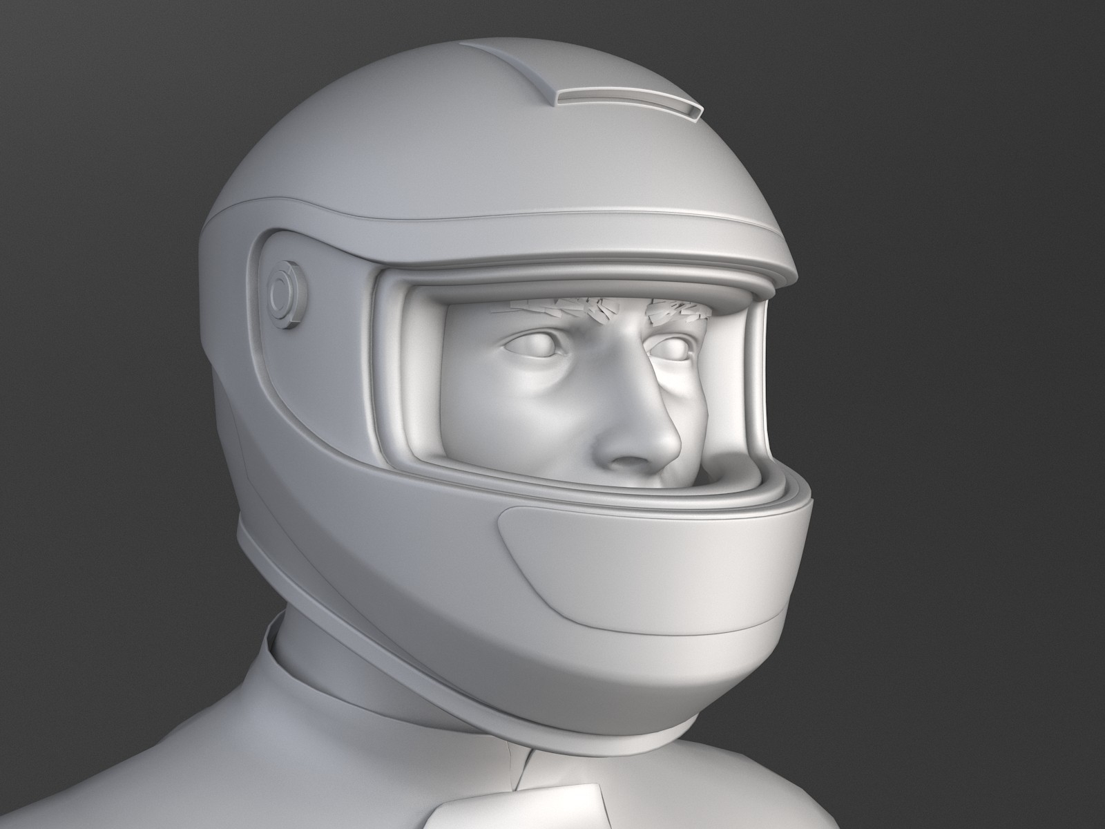 Biker motorcycle rider 3D model - TurboSquid 1149659