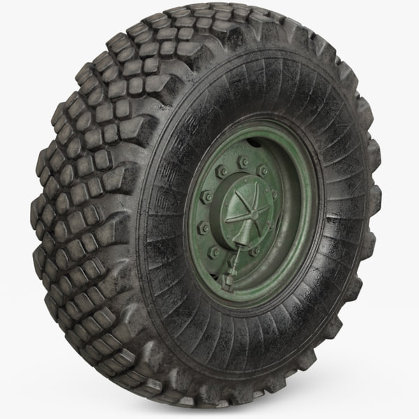 modèle 3D de Humvee Wheel - TurboSquid 1211198