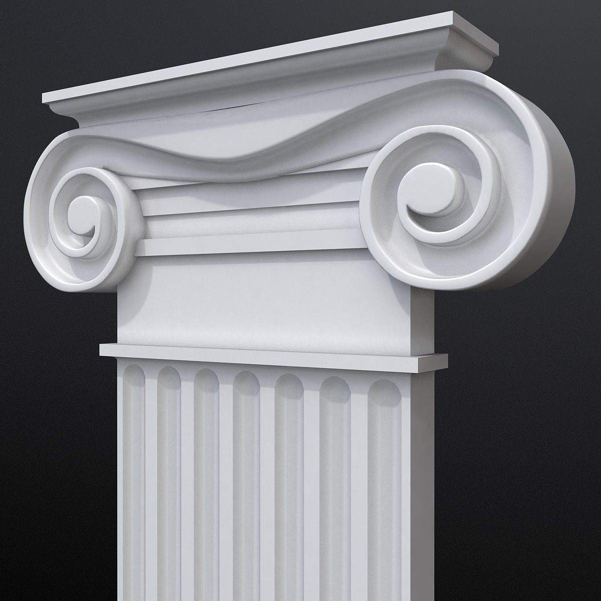 Pilaster 4 3D model - TurboSquid 1149819