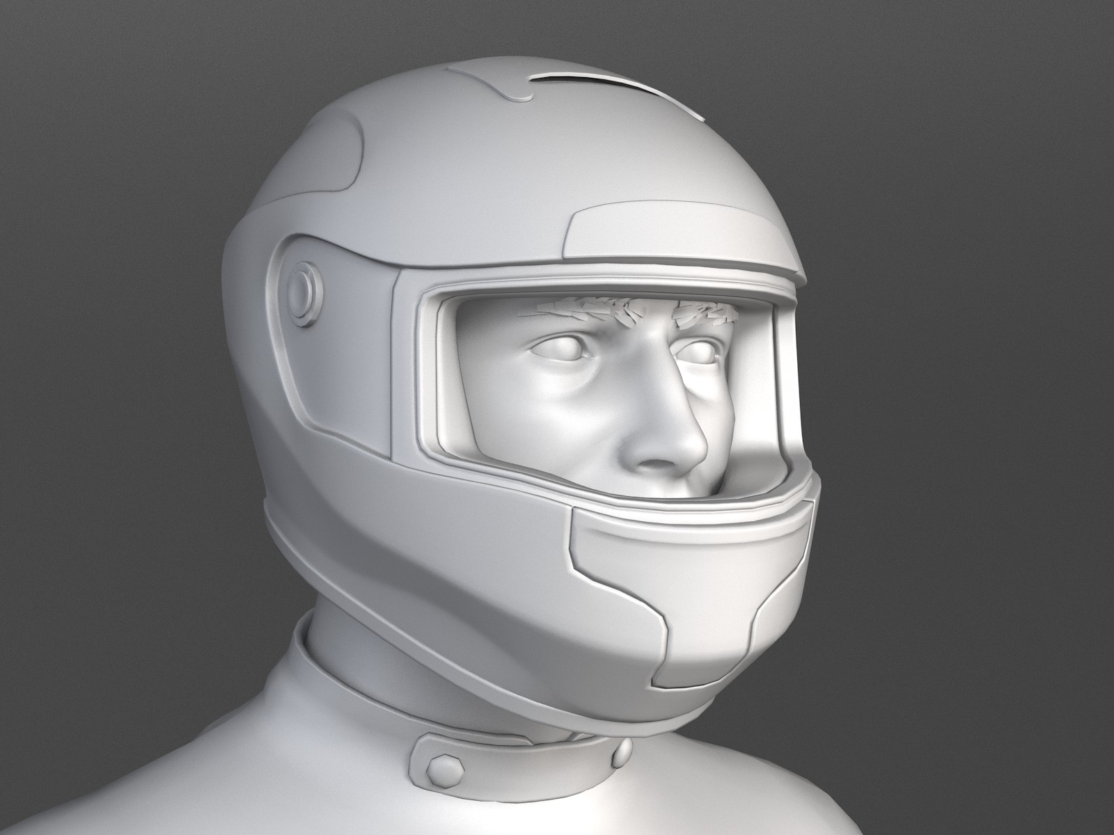 Biker motorcycle rider 3D model - TurboSquid 1149850