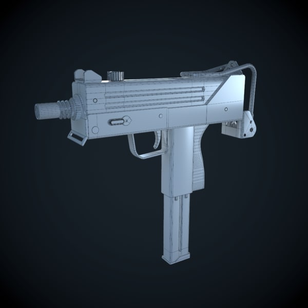 Mac 10 3D model - TurboSquid 1149914