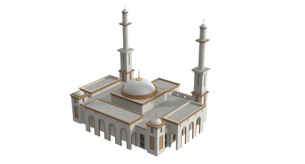Mosque 3D model - TurboSquid 1149934