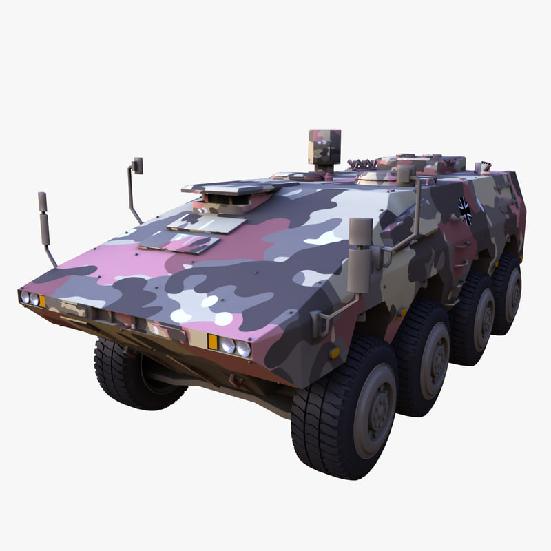 3D gtk boxer military vehicle - TurboSquid 1150023