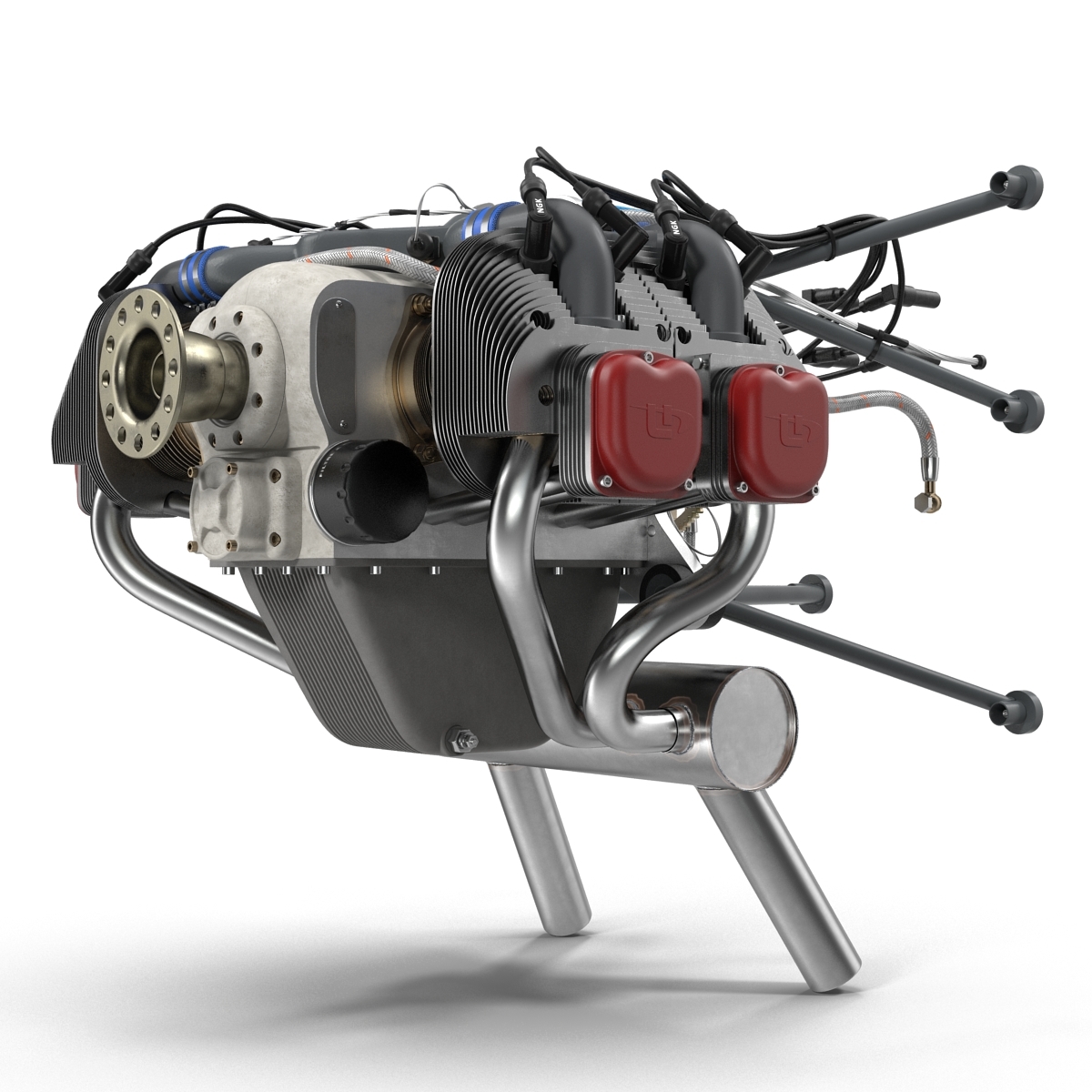 Aircraft engines 2 3D model - TurboSquid 1150032