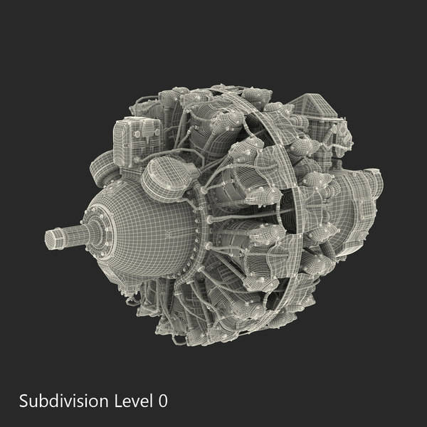 Aircraft engines 2 3D model - TurboSquid 1150032