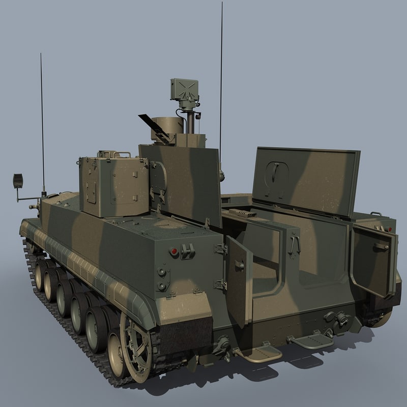 3D at-15 springer tanks model - TurboSquid 1150335