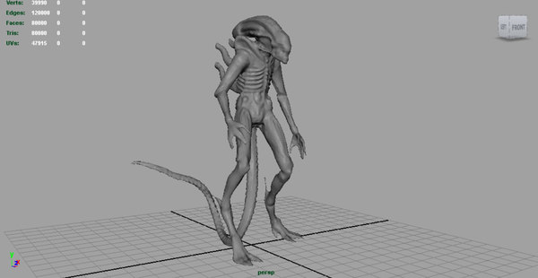 3D model alien xenomorph - TurboSquid 1150394