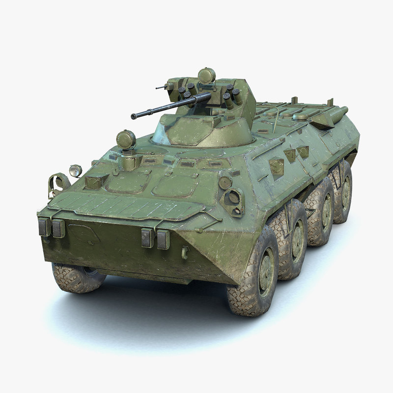 Low-poly btr-80a 3D - TurboSquid 1150440