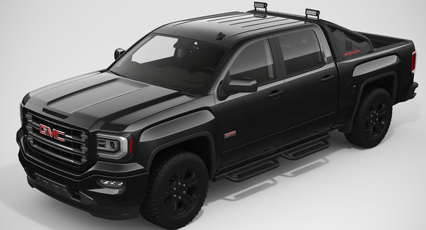 2017 gmc sierra 1500 3D model - TurboSquid 1150525