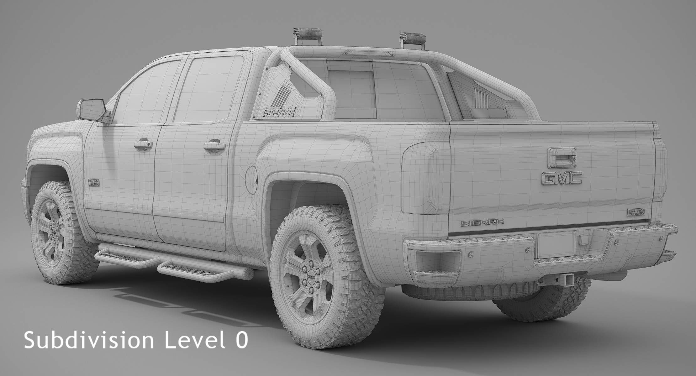 2017 gmc sierra 1500 3D model - TurboSquid 1150525