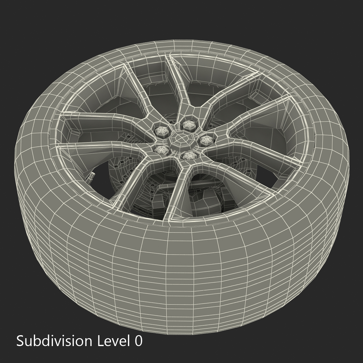Wheels big 3D model - TurboSquid 1150553