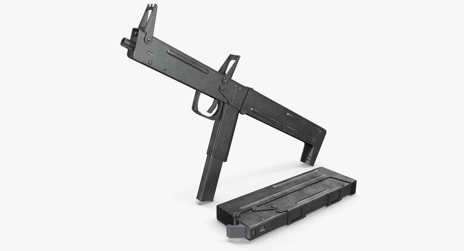 3D model machine pistol pp-90 smg - TurboSquid 1150601