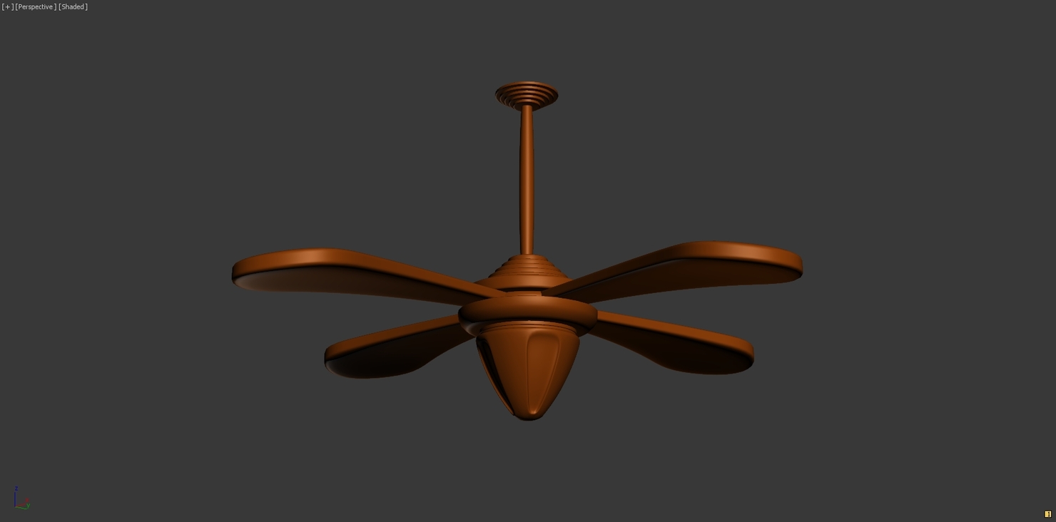 3D cartoon ceiling fan - TurboSquid 1150757