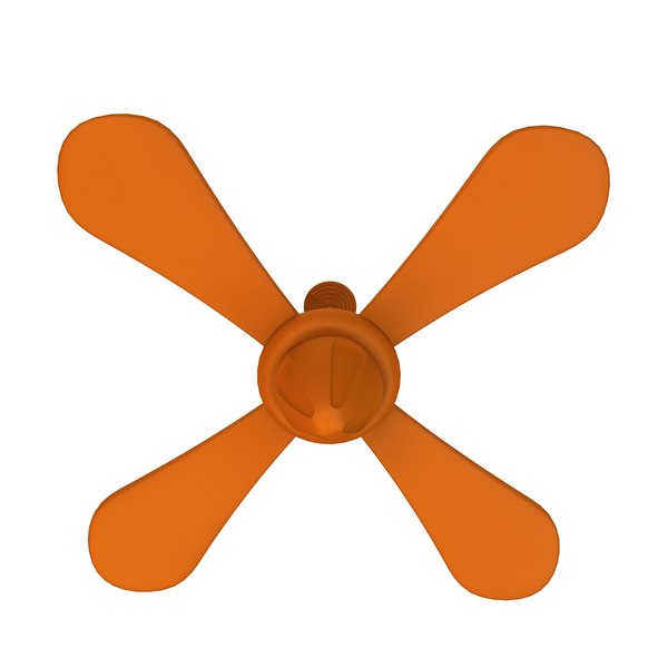 3D cartoon ceiling fan - TurboSquid 1150757