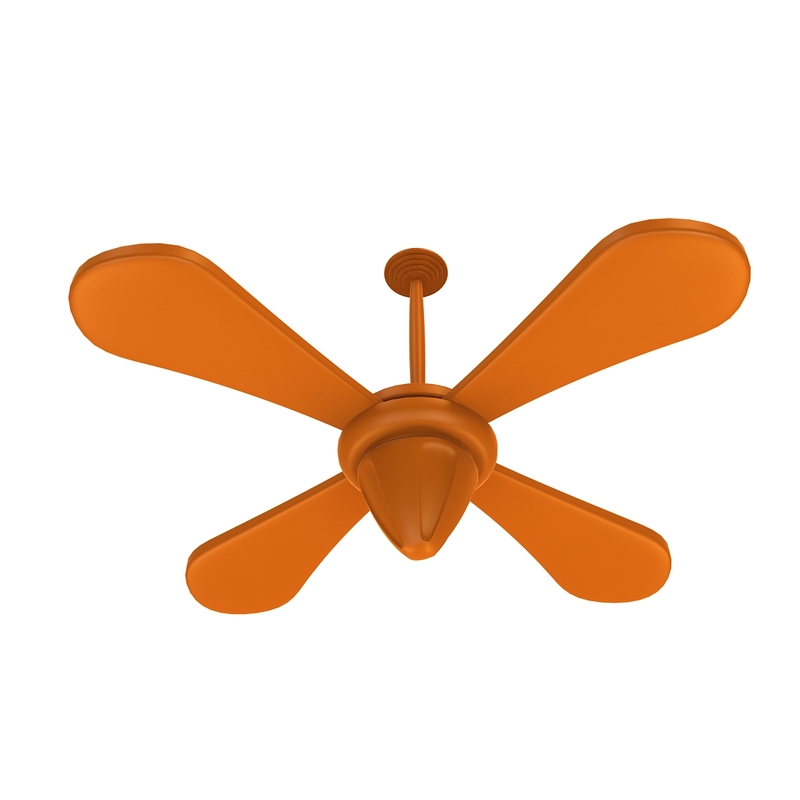 3D cartoon ceiling fan - TurboSquid 1150757