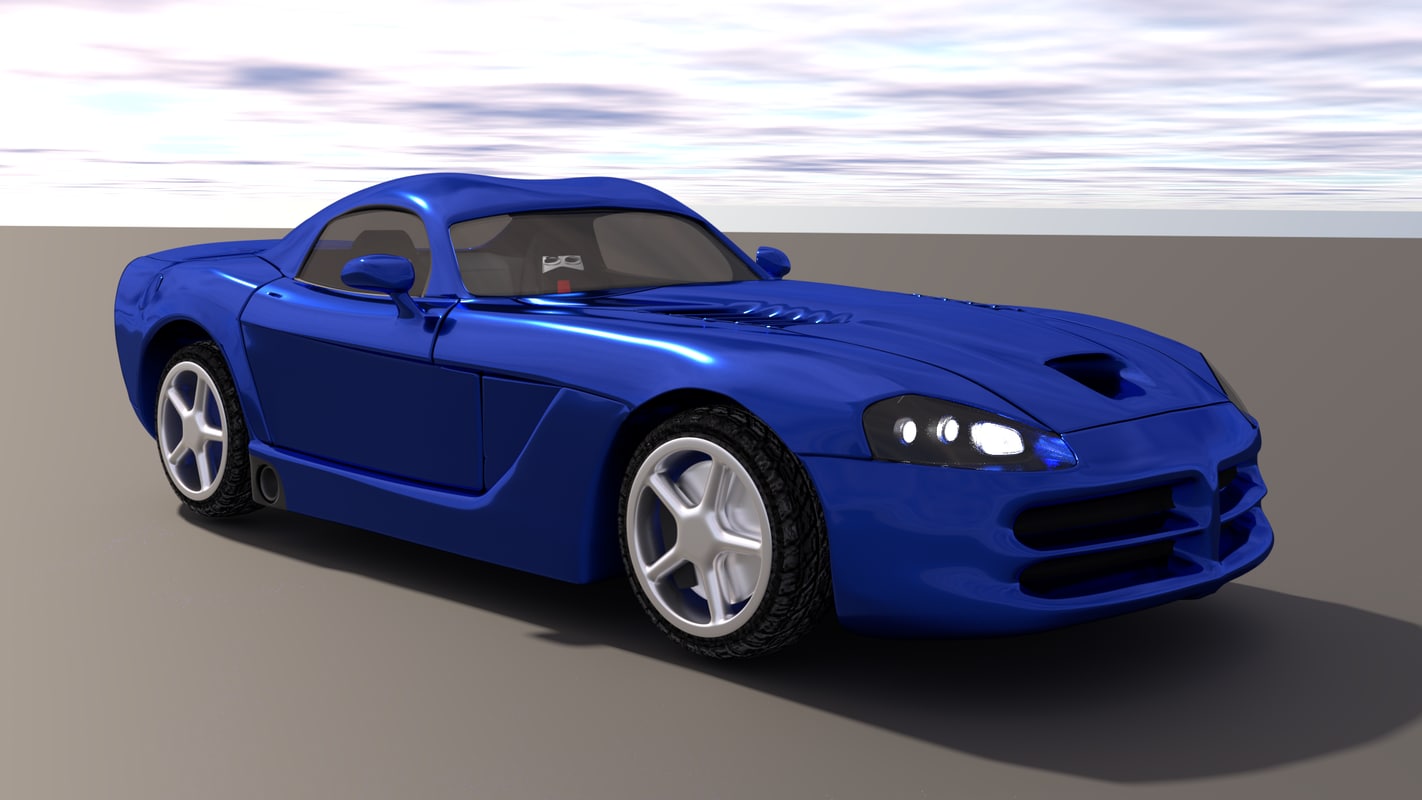 Dodge viper model - TurboSquid 1150782