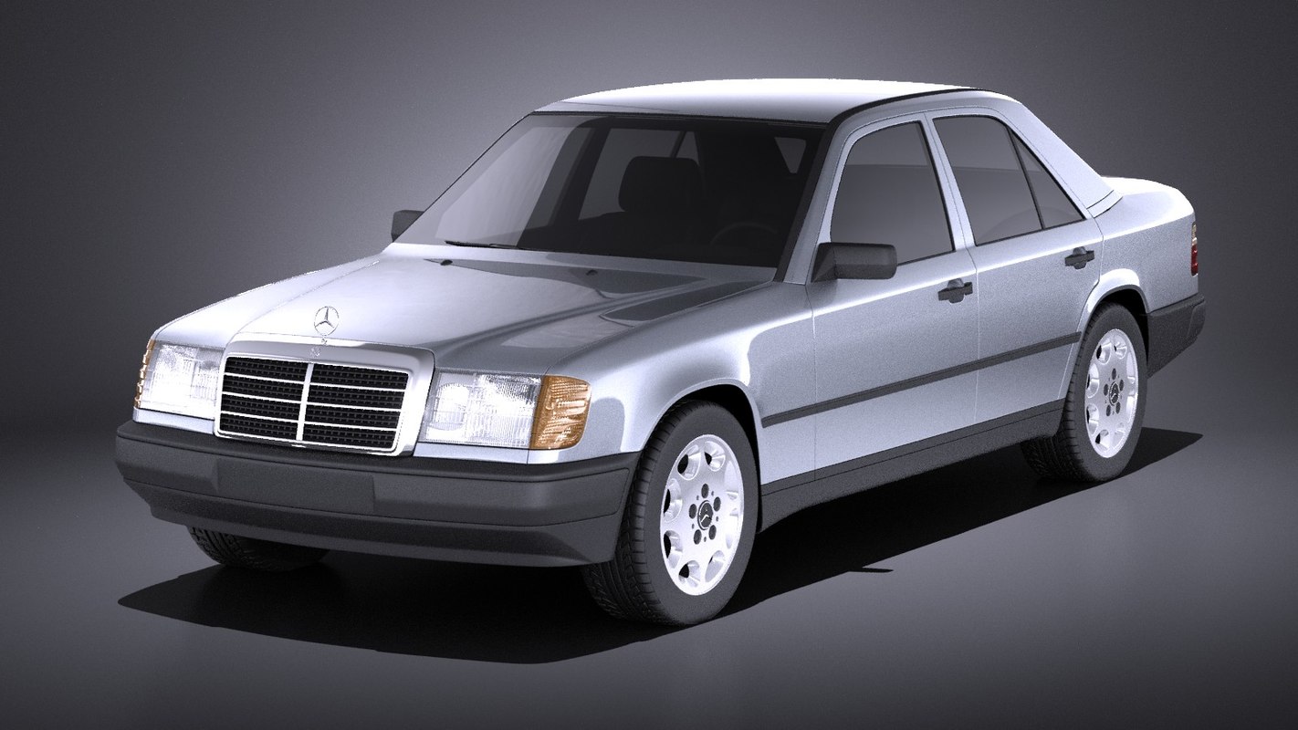 3D mercedes w124 e - TurboSquid 1150848