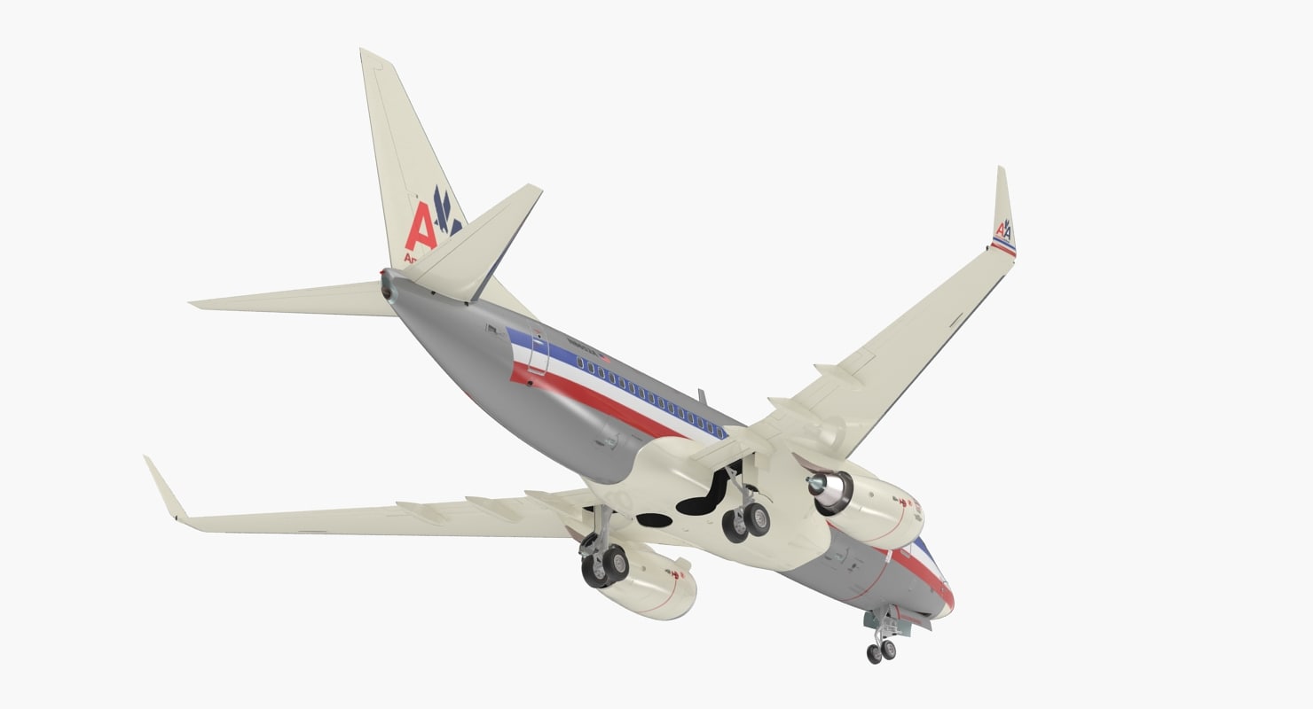 Boeing 737-600 american airlines 3D model - TurboSquid 1150959