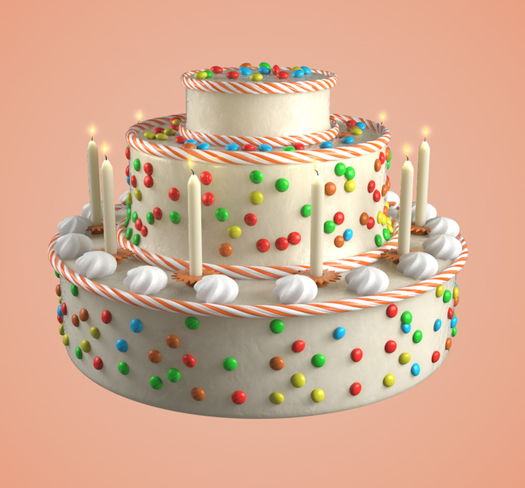 modèle 3D de gâteau - TurboSquid 1151114