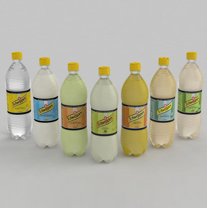 Schweppes 1l 3D model - TurboSquid 1151158