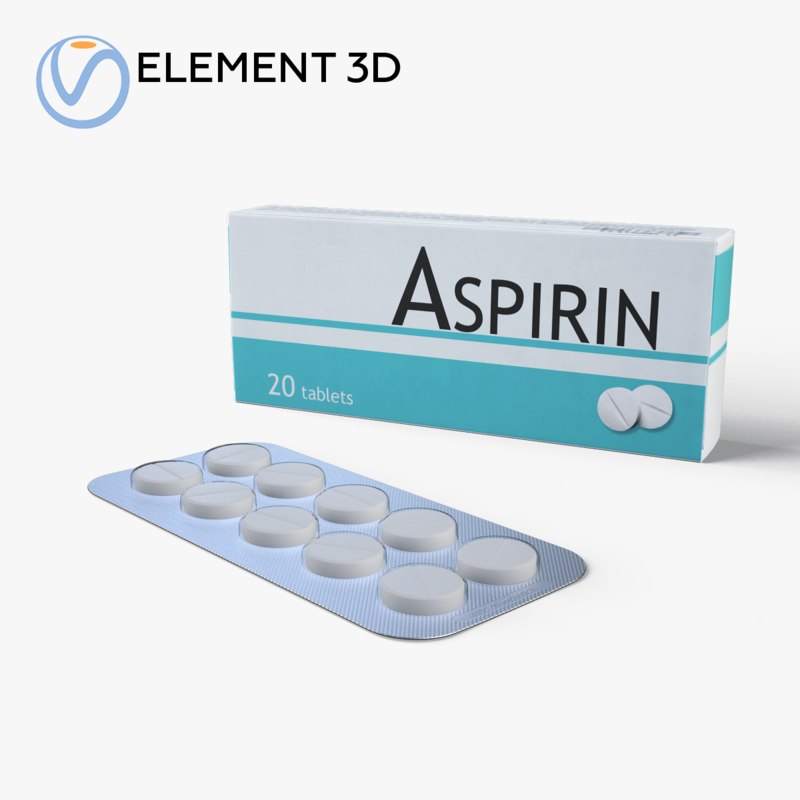 Medication pills package 3D model - TurboSquid 1151225