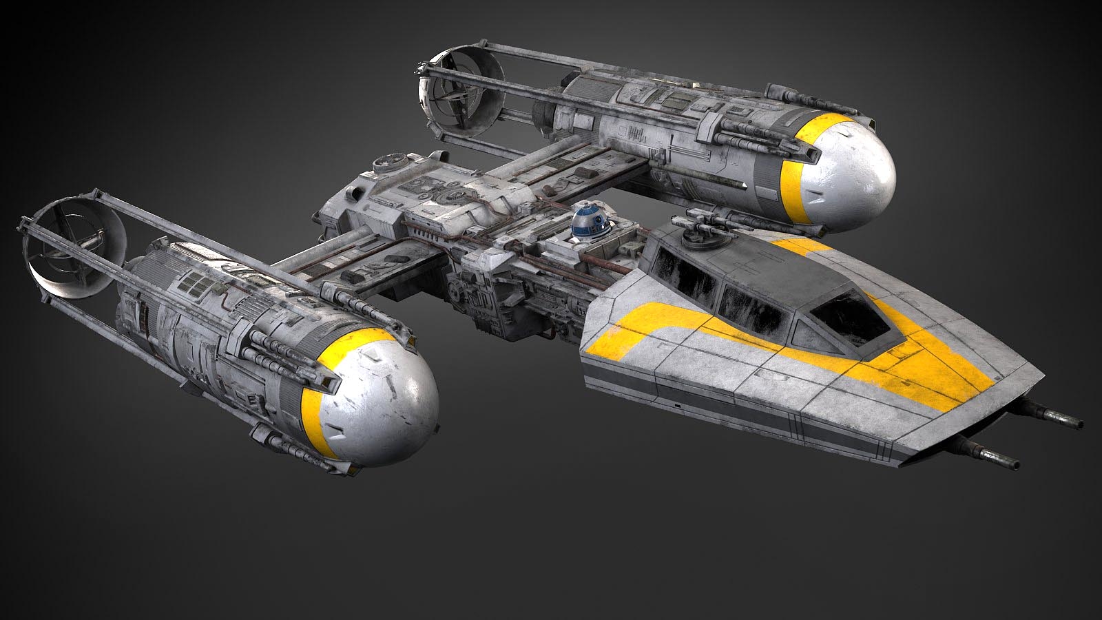 3D star wars y-wing - TurboSquid 1151266